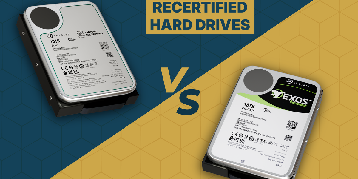 New vs. Recertified Hard Drives: A Comprehensive Comparison ...
