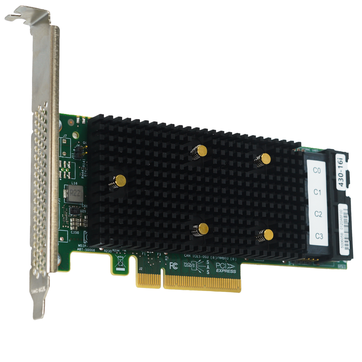 Lenovo 9400 Series 430-16i 4x Internal SAS/SATA/NVME Ports PCIe x8 Full ...