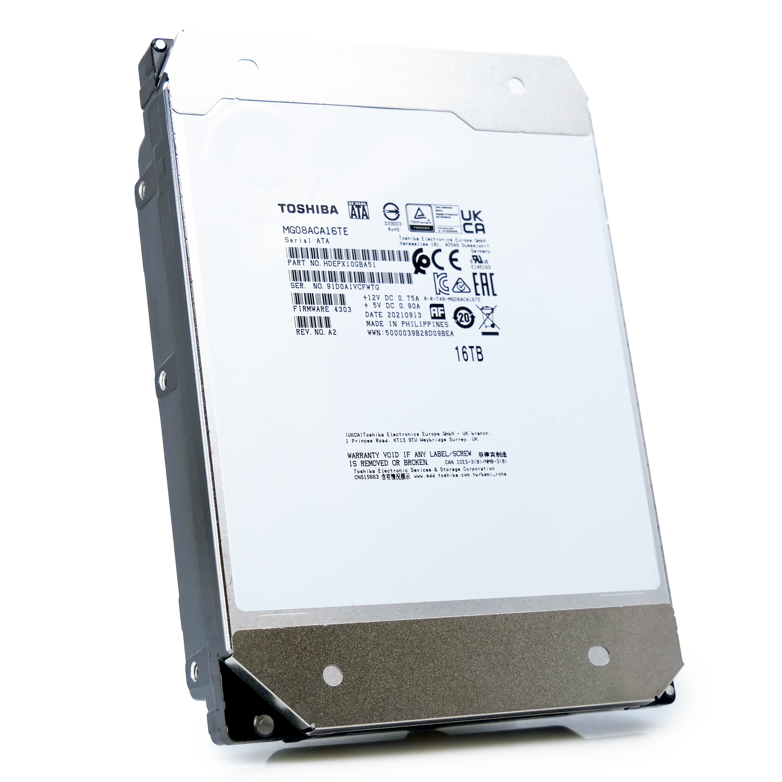 Toshiba MG08 MG08ACA16TE 16TB SATA 3.5" HDD — ServerPartDeals.com