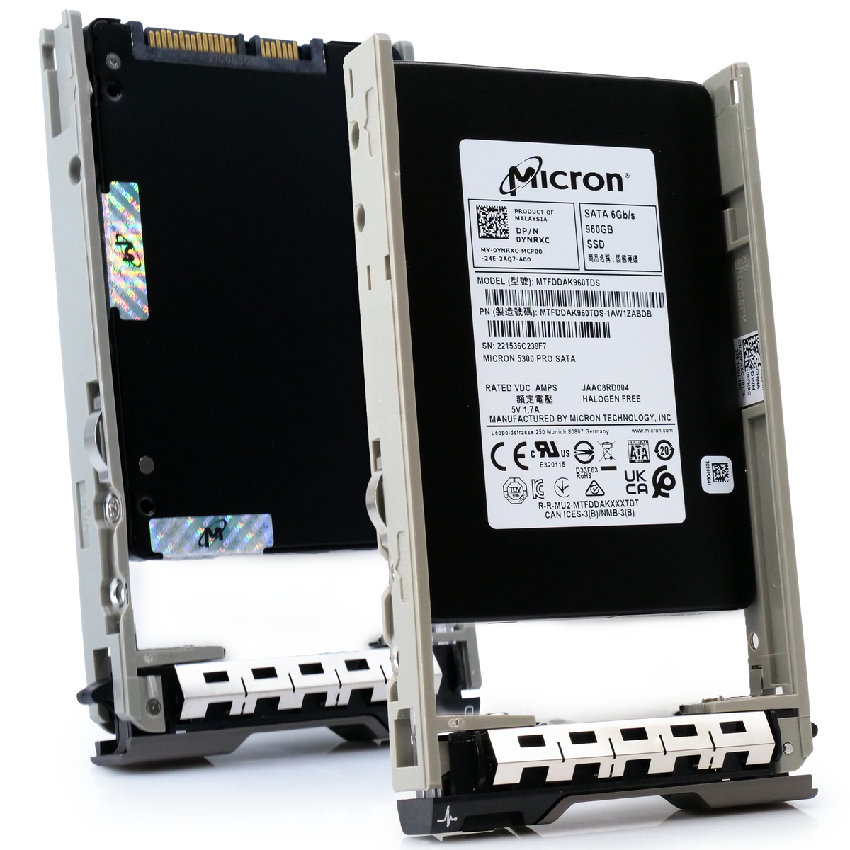 Dell G13 0YNRXC 960GB SATA 2.5" Poweredge Server SSD — ServerPartDeals.com