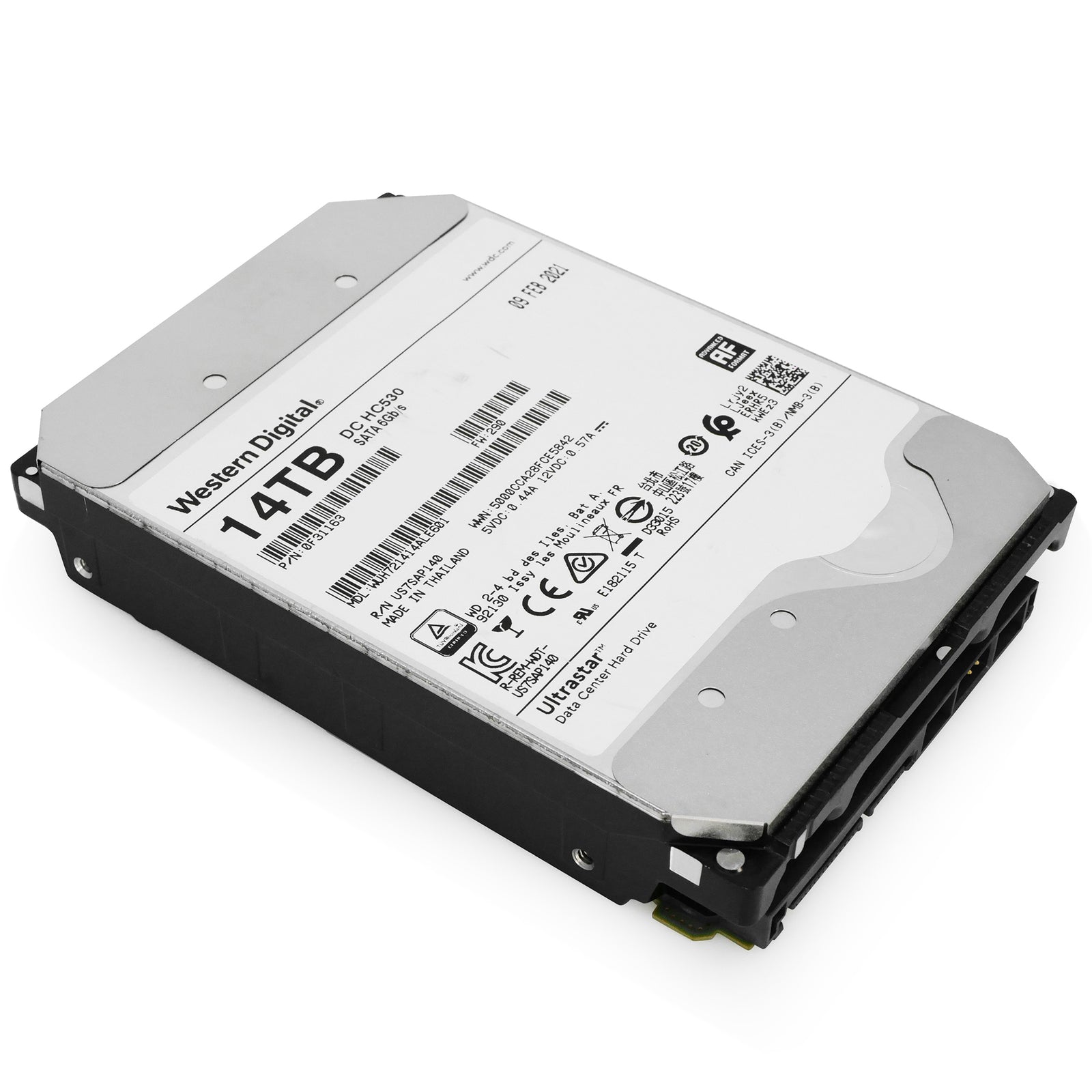 Western Digital Ultrastar DC HC530 WUH721414ALE601 14TB SATA 3.5 ...