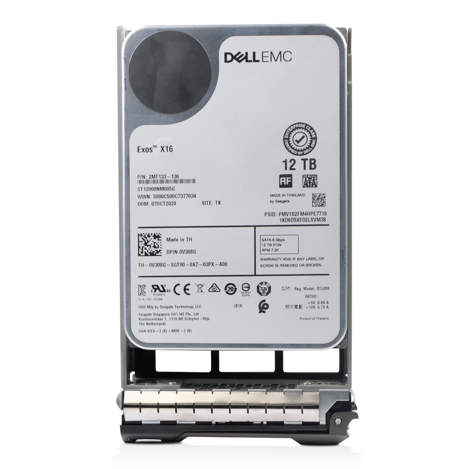 Dell Generation 14 0V308G 12TB SATA 3.5" Refurbished Poweredge Server ...