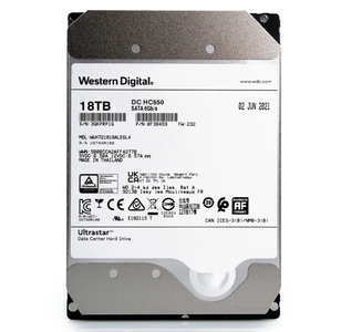 WD Ultrastar DC HC550 WUH721818ALE6L4 0F38459 18TB SATA 3.5 HDD ...