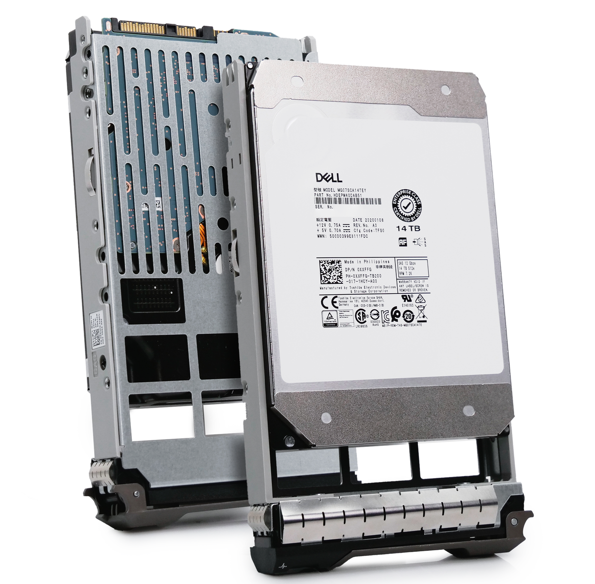 Dell Generation 13 0XXFFG 14TB SAS 3.5" Poweredge Server HDD ...