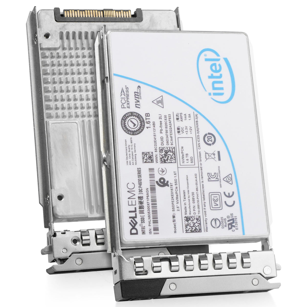 Dell Generation 14 400-AWJN 1.6TB PCIe Gen 3.1 x4 2.5" Refurbished ...