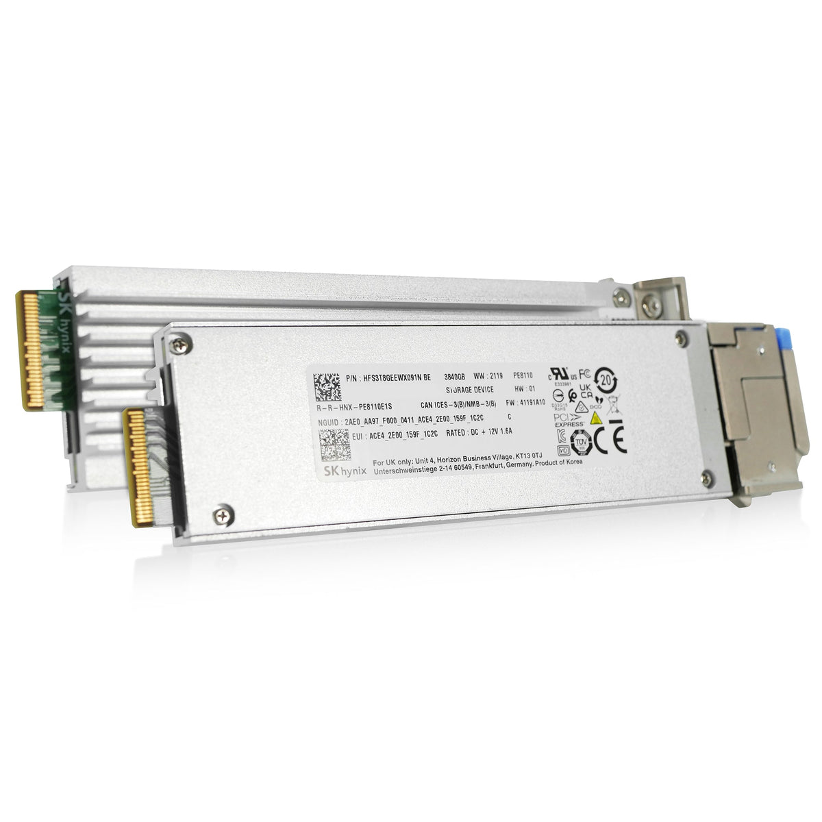 SK Hynix PE8110 HFS3T8GEEWX091N 3.84TB PCIe Gen 4.0 x4 E1.S ...